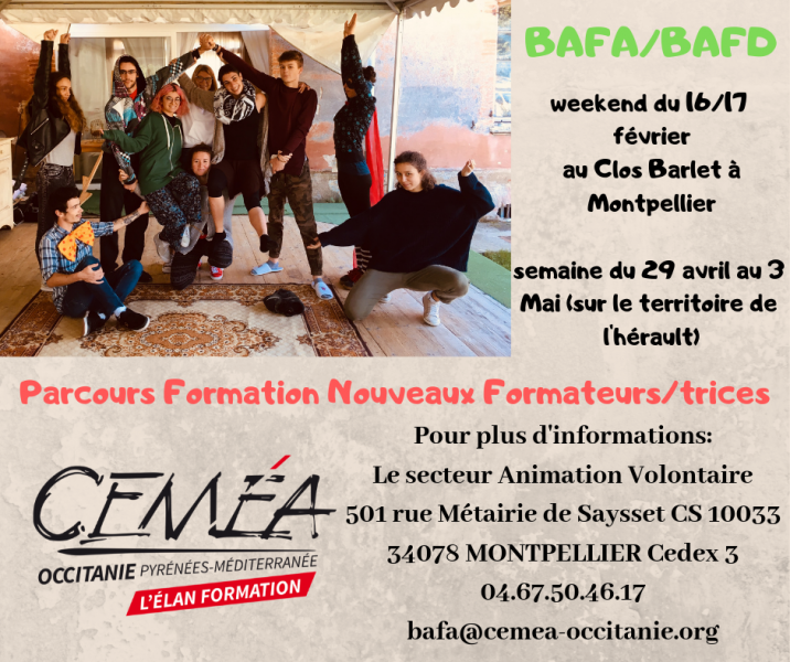 Parcours formation Nouveaux formateurs